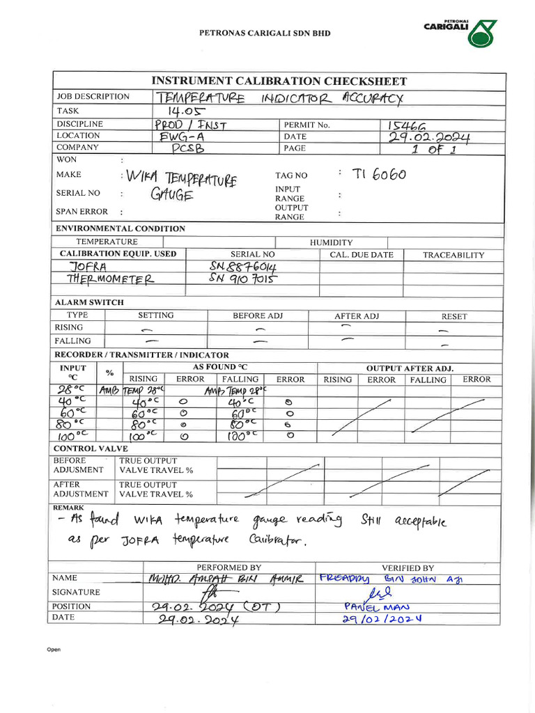 Accuracy Test Report | PDF