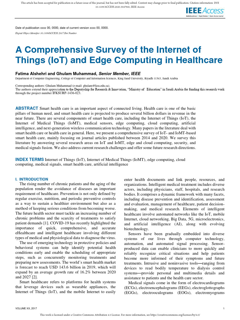 A Comprehensive Survey of The Internet of Things I | Download Free PDF | Internet Of Things ...