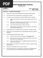 Grade 10 CAT November Practical Exam | PDF | Spreadsheet | Computer File