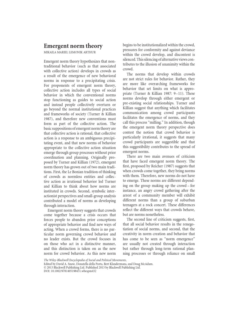 The Wiley-Blackwell Encyclopedia of Social and Political Movements ...