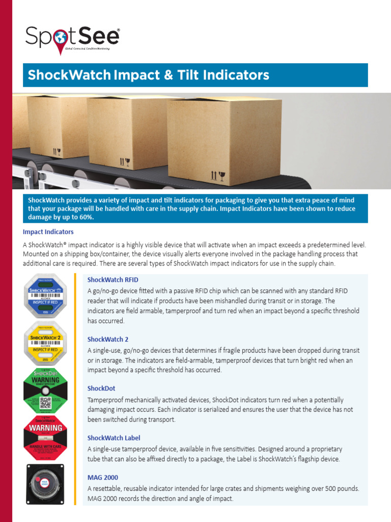 Indicators For Packaging | PDF | Radio Frequency Identification ...