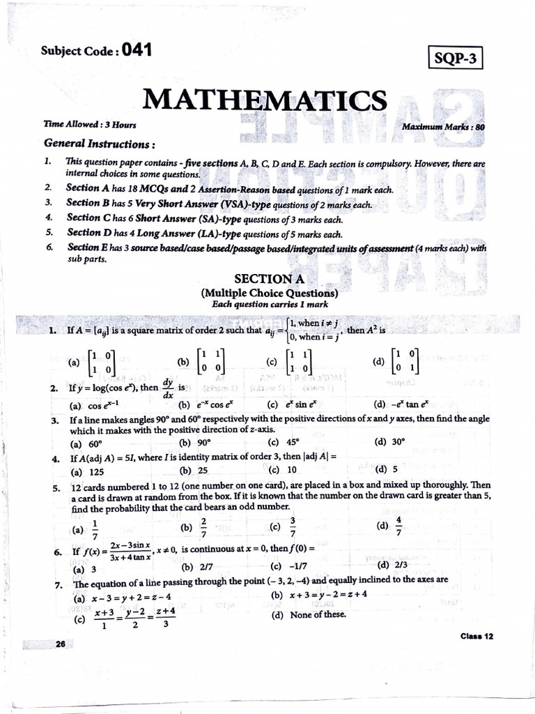 03 Extracted Pages From Maths MTG SQP-3 | PDF