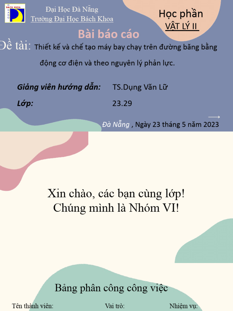 bài báo cáo vl1 | PDF