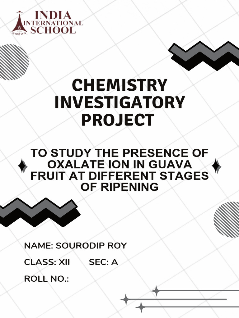 CHEMISTRY INVESTIGATORY PROJECT Class 12 | PDF | Titration | Chemistry