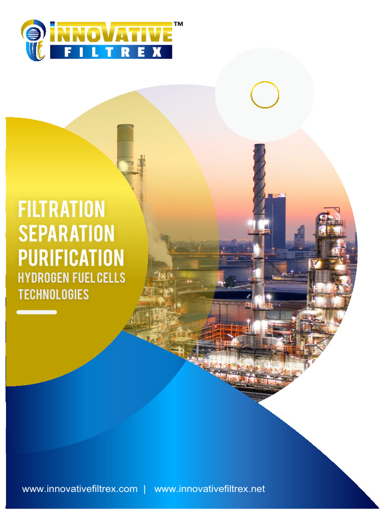 Brochure-Innovative Filtrex | PDF | Fuel Cell | Filtration