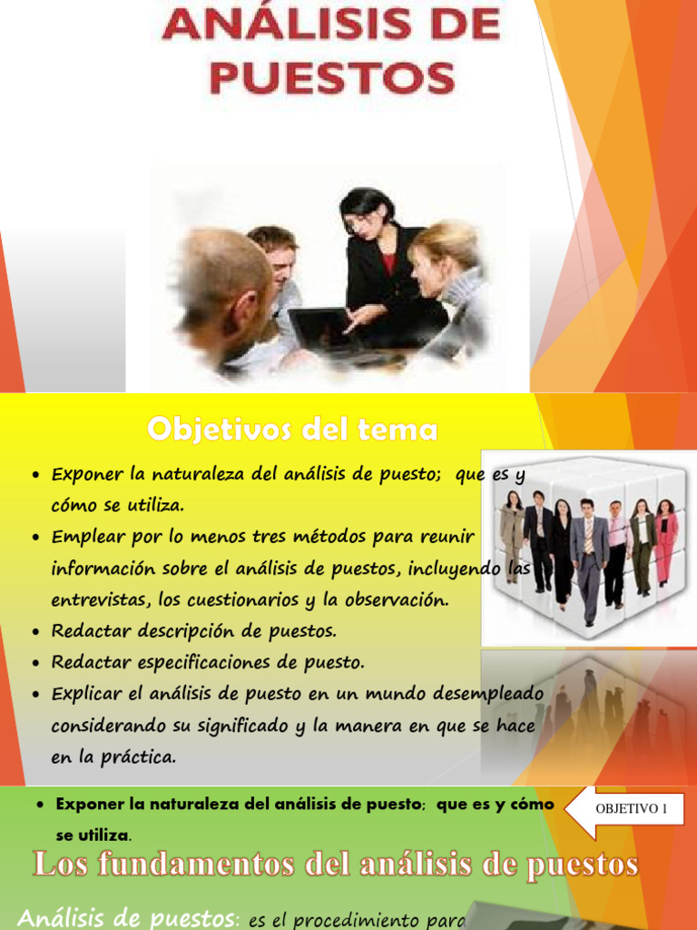 Analisis y Descripcion de Puestos | PDF | Gestión de recursos humanos | Cuestionario