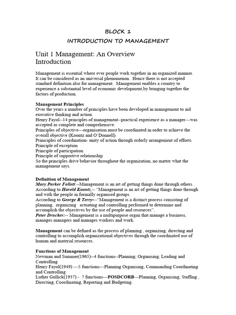 Block-1 Notes-ignou | Download Free PDF | Behaviorism | System