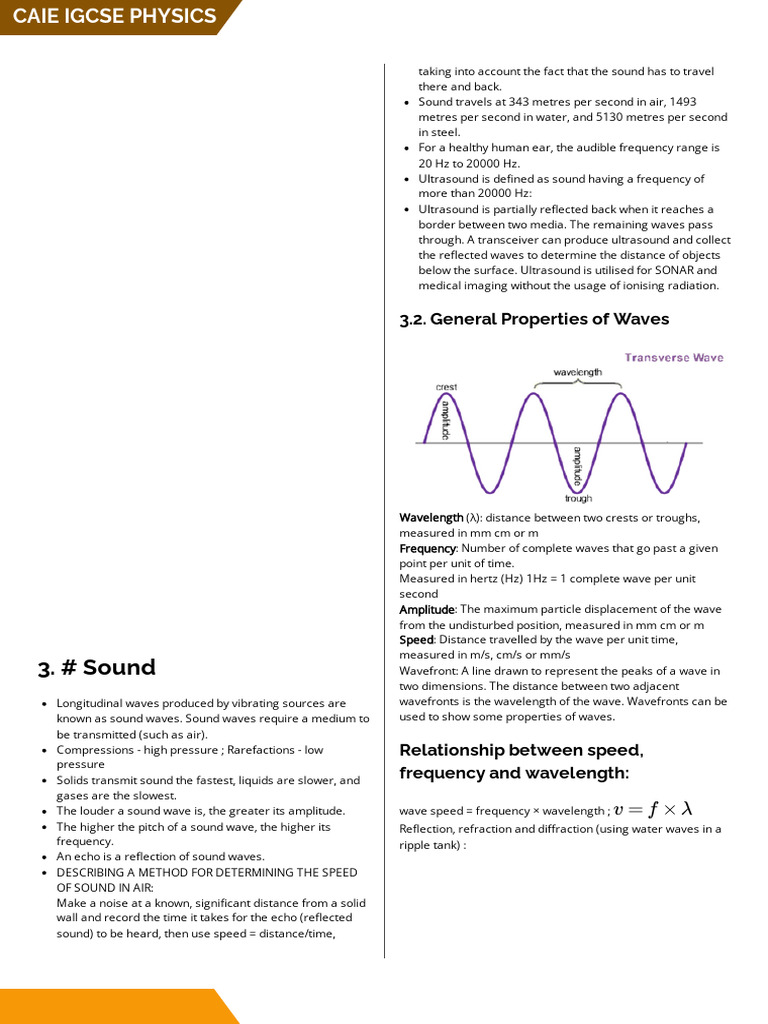 Waves | PDF | Waves | Sound