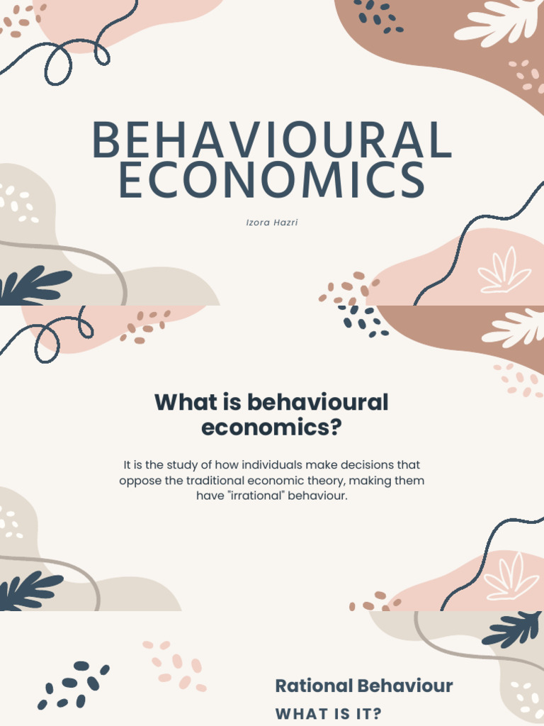 Introduction To Behavioural Economics | PDF | Self-Improvement