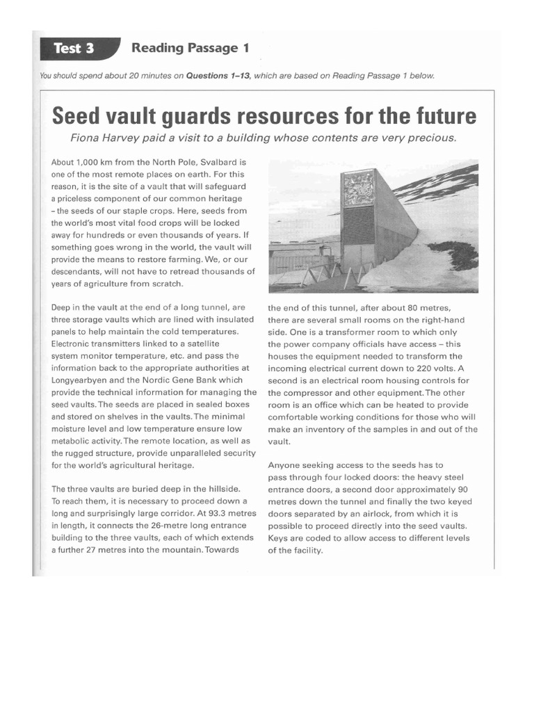 Seed Vault | PDF Seed Vault | PDF