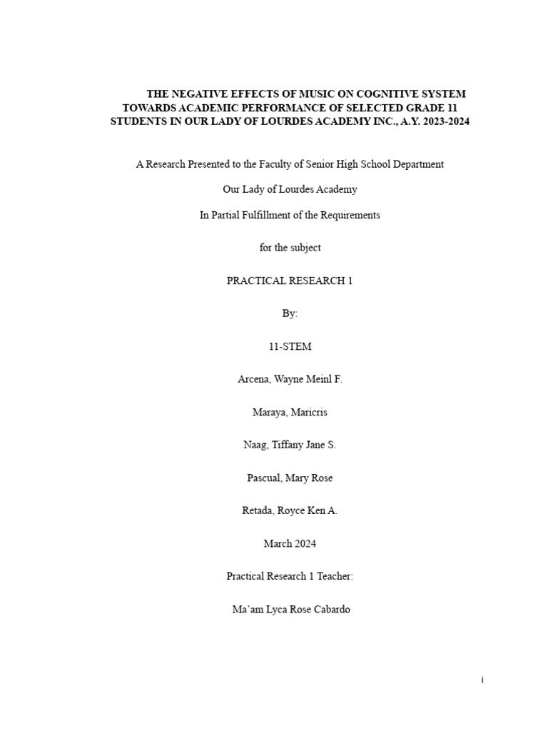 New Manuscript | PDF | Attitude (Psychology) | Adolescence