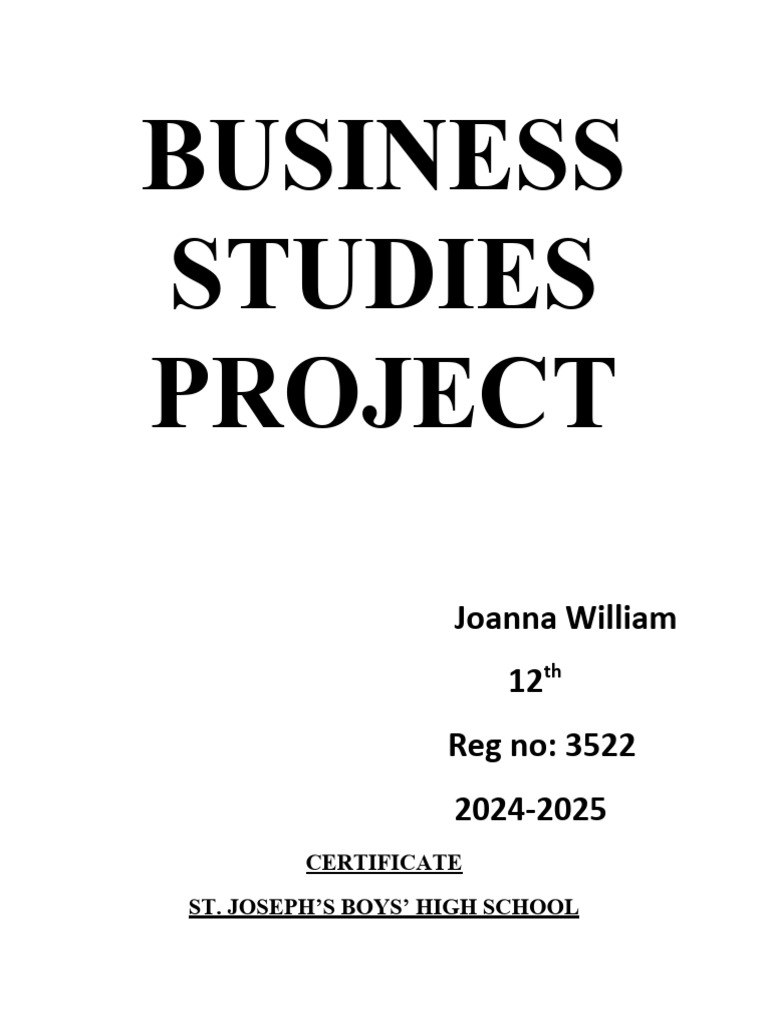 Business Studies Project | PDF | E Commerce | Walmart