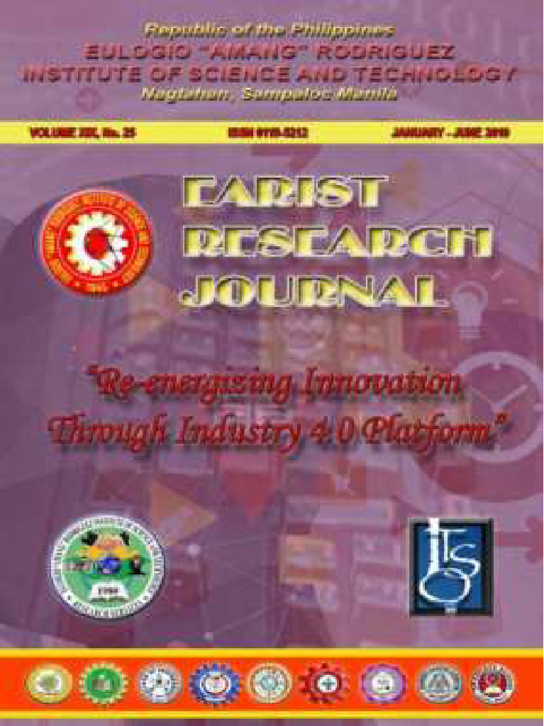 EARIST Research Journal Volume XIX Insights | PDF | Capacitor | Telephone