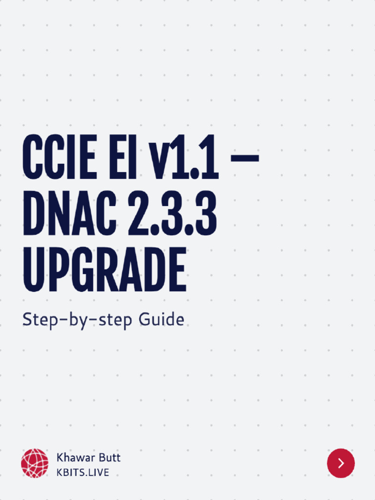 Dnac 2.3.3 Upgrade | PDF