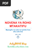 Novena Ya Bikira Maria Mfungua Mafundo 03 | PDF