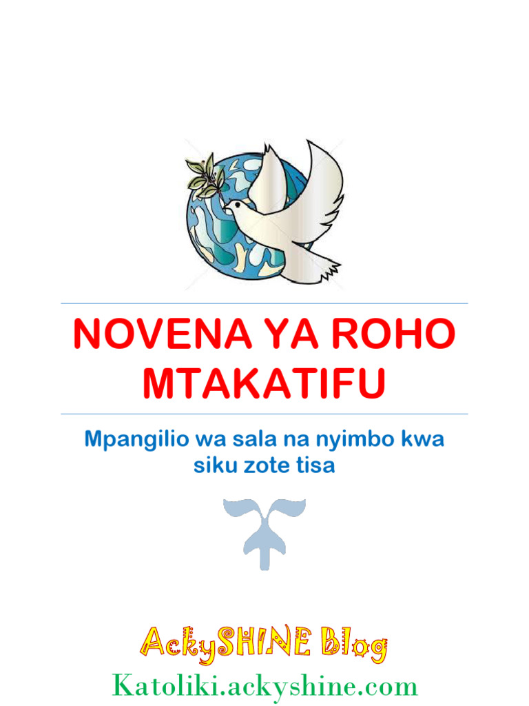 NOVENA-YA-ROHO-MTAKATIFU_240510_192303 | PDF