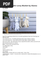 Elya The Crochet Bunny Amigurumi Free Pattern | PDF | Crochet | Stuffed ...