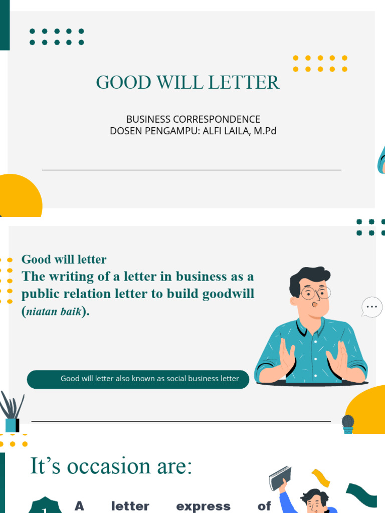 Bc Goodwill Letter | PDF