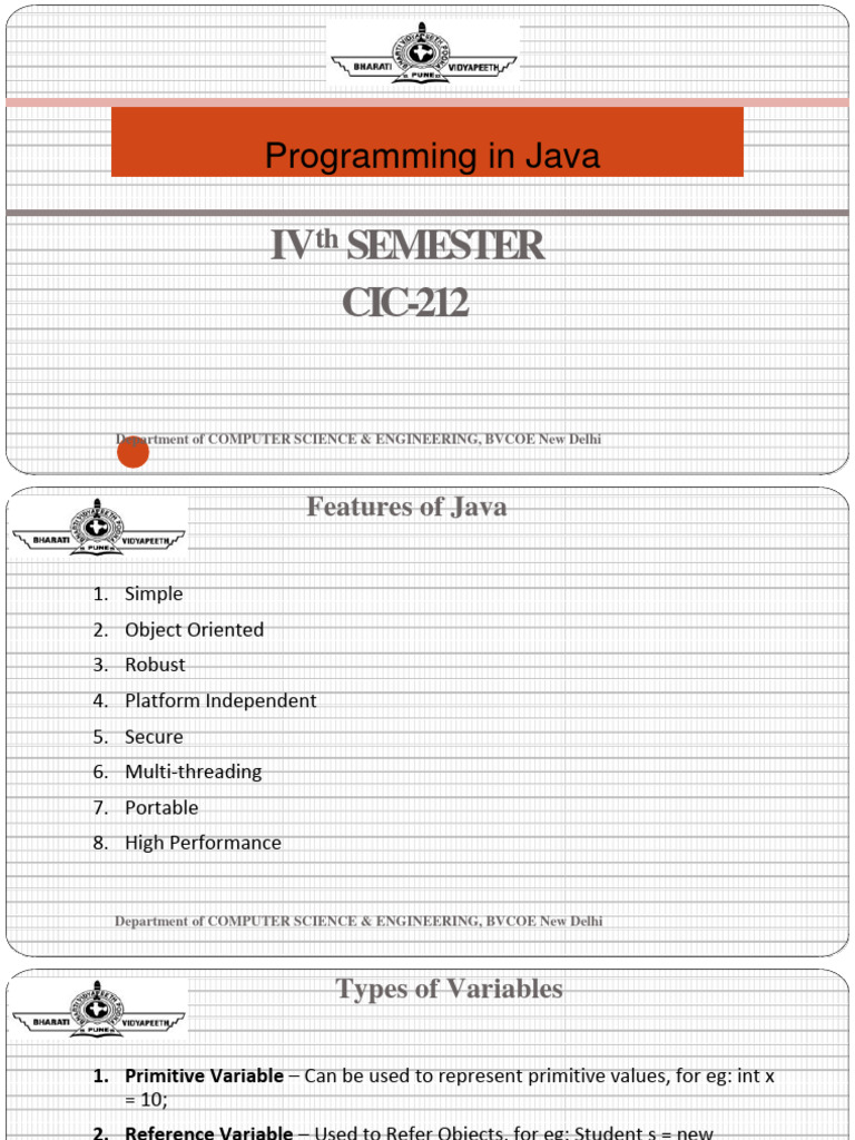 Java Programming-Unit1 | Download Free PDF | Inheritance (Object Oriented Programming) | Class ...