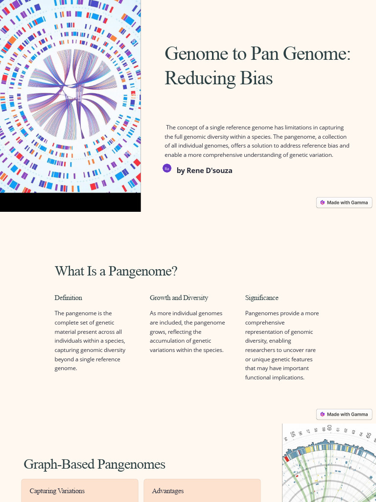 Genome To Pan Genome Reducing Bias | PDF | Single Nucleotide ...