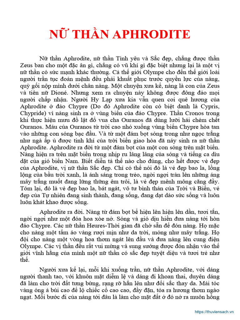 Aphrodite, Eros, Cupid | PDF