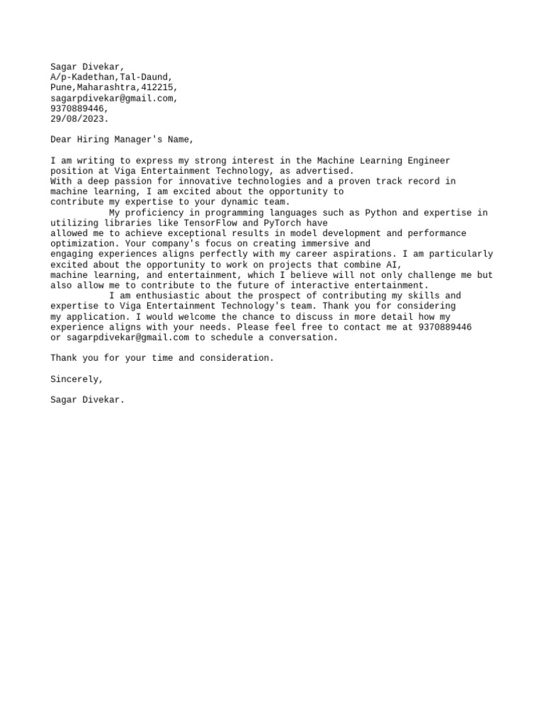 Viga Entertainment Technology | PDF | Career & Growth | Business