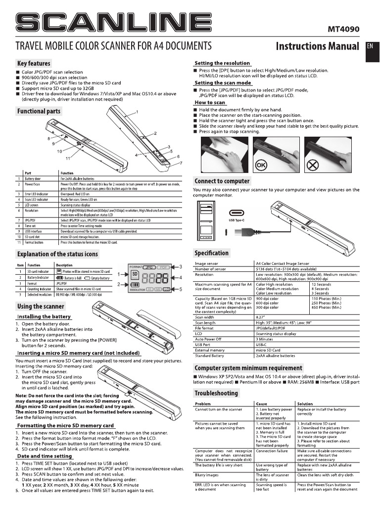 Manual Scaner Mobil | PDF