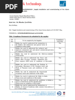 OEM MRP Declaration for GeM Approval | PDF