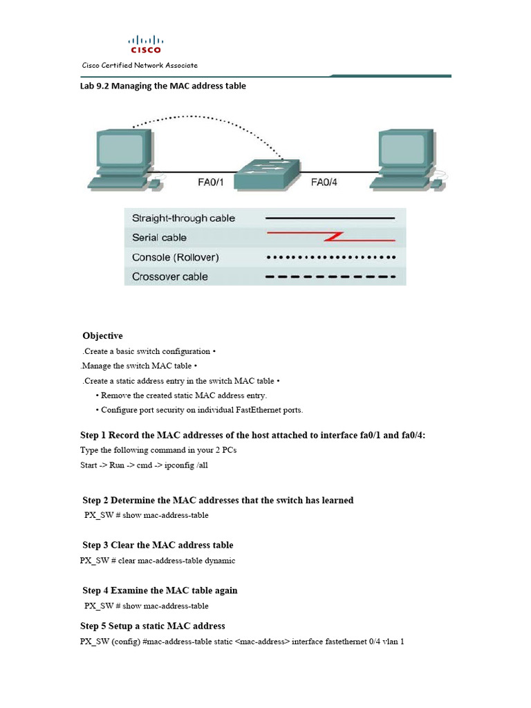 Managing the Switch | PDF