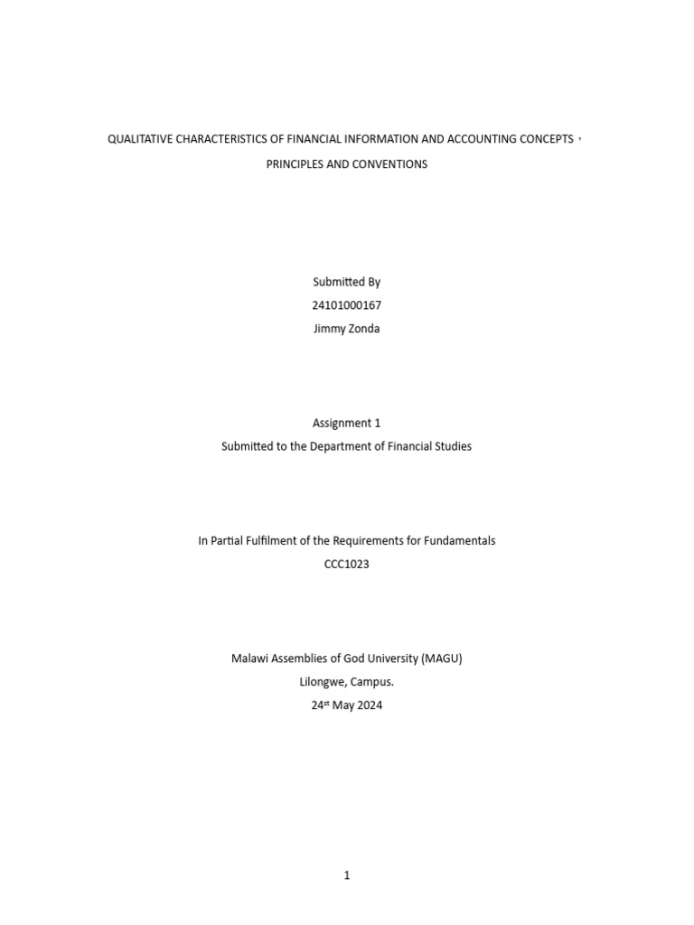 Accounting Project | PDF | Financial Statement | Expense