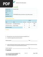 SITXWHS007 Student Assessment Tasks Version 1.0 | PDF | Occupational Safety And Health | Employment