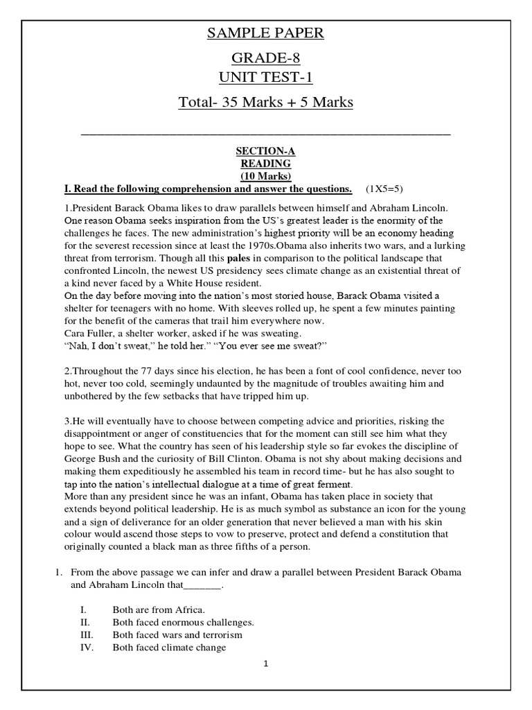 Question Paper Unit Test-1 Sample Paper 2024-25 | PDF | Tomato | Vegetables