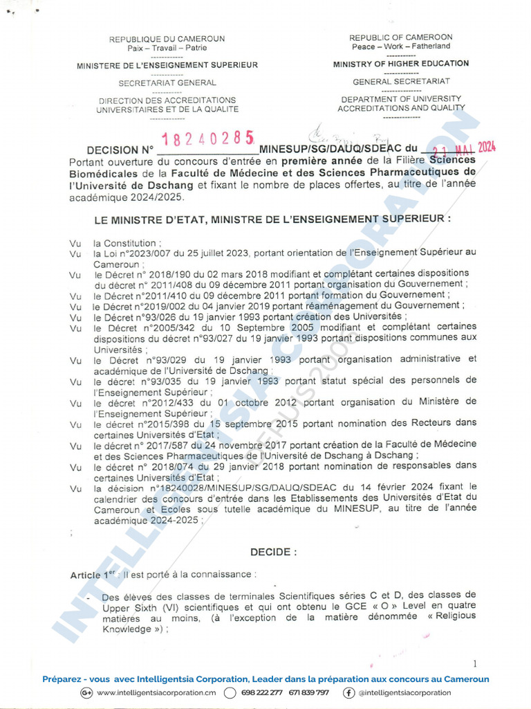 Concours SBM 2024 FR | PDF