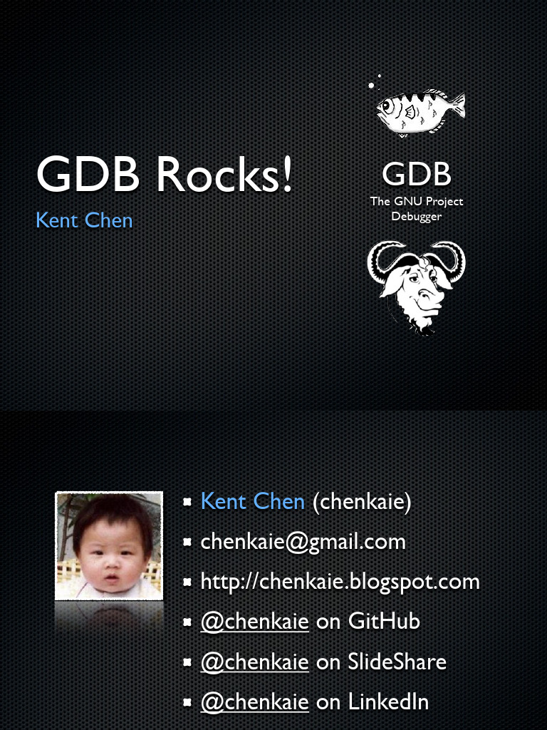 GDB Rocks! | PDF | Computer Programming | Debugging GDB Rocks! | PDF | Computer Programming | Debugging