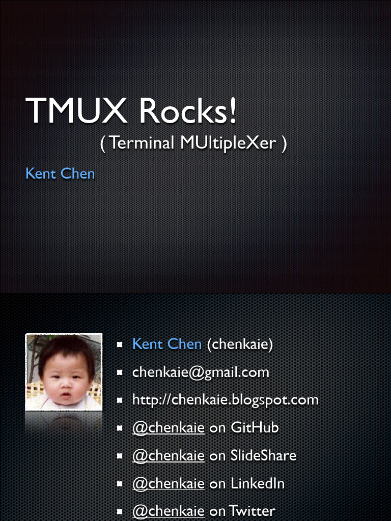 TMUX Rocks! | PDF | Computer Terminal | Software