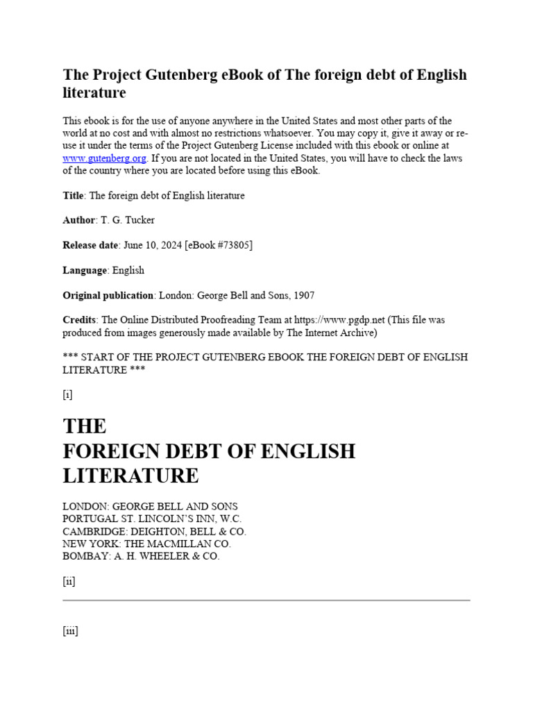 Foreign Influences on English Literature | PDF | Homer | Iliad