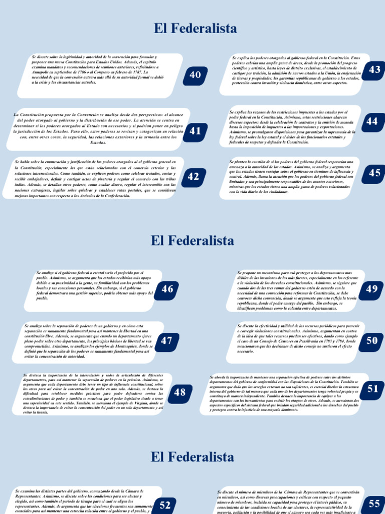 El Federalista Parte Dos | PDF | Judicaturas | Gobierno americano