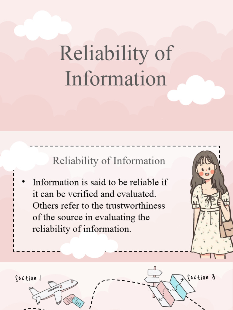 Evaluating Information Reliability | PDF | Career & Growth | Self ...