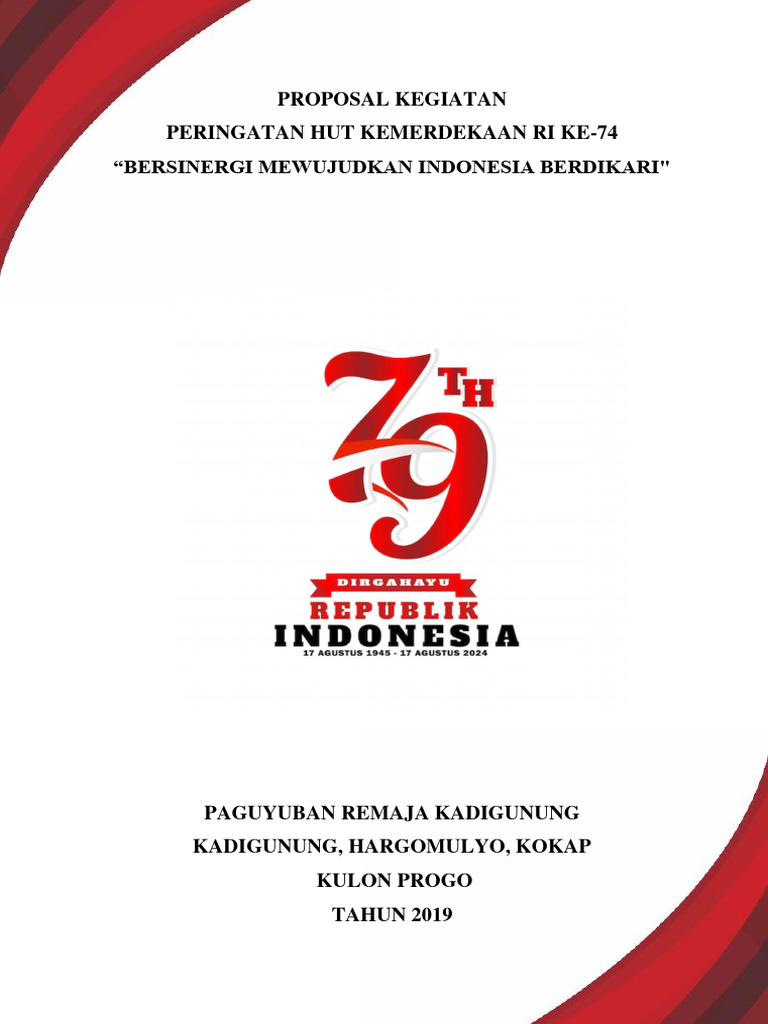 Proposal Hut Ri 74 | PDF