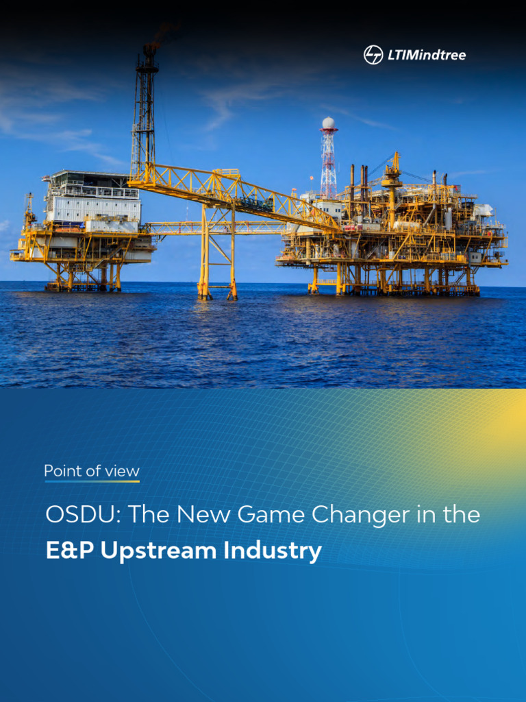 OSDU The New Game Changer in EP Industry PoV | PDF | Cloud Computing ...