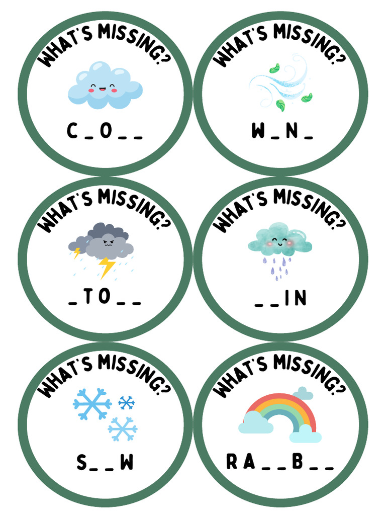 What's Missing? Puzzle Challenge | PDF