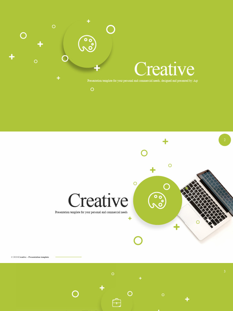 Creative Presentation Template Design | PDF