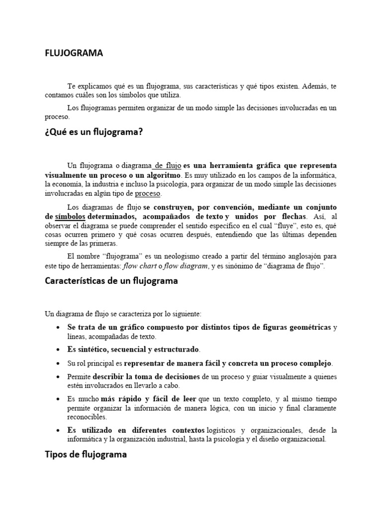 Flujograma METODO | PDF | Tecnología