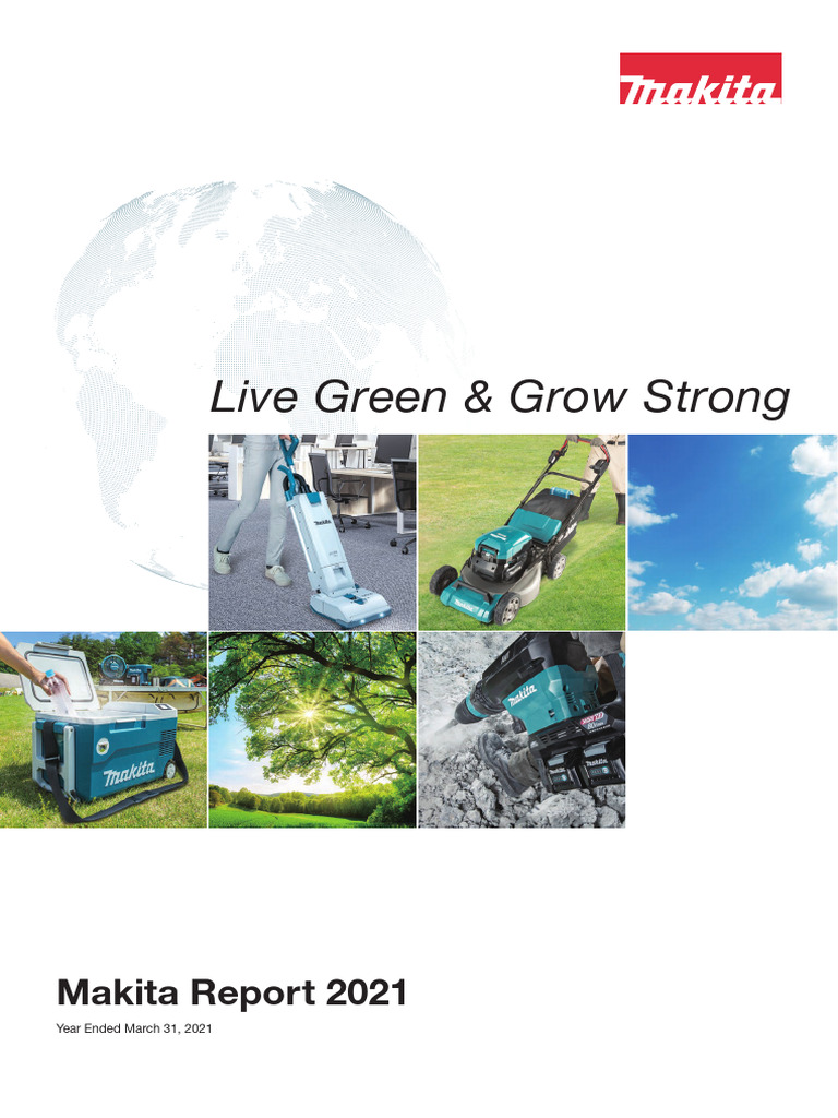 Makita Report 2021e | PDF | Climate Change Mitigation | Infrastructure