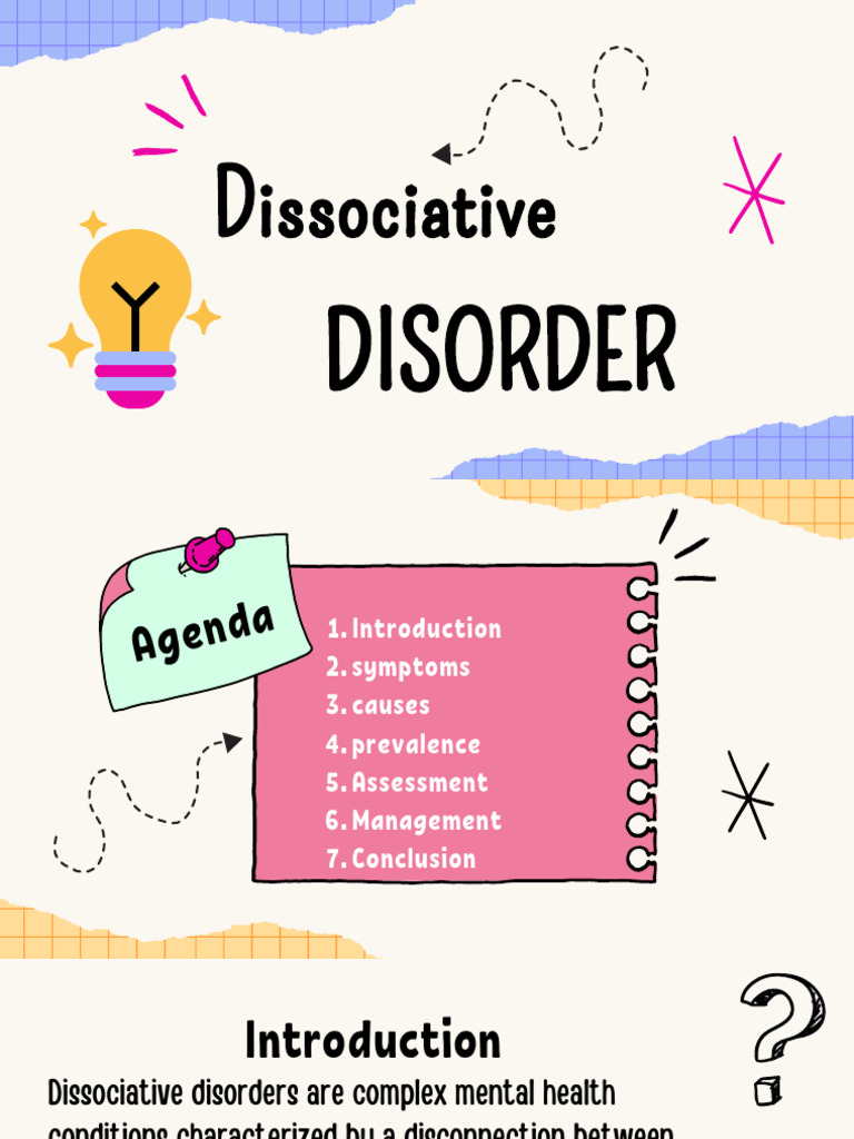 Understanding Dissociative Disorders | PDF | Dissociation (Psychology ...