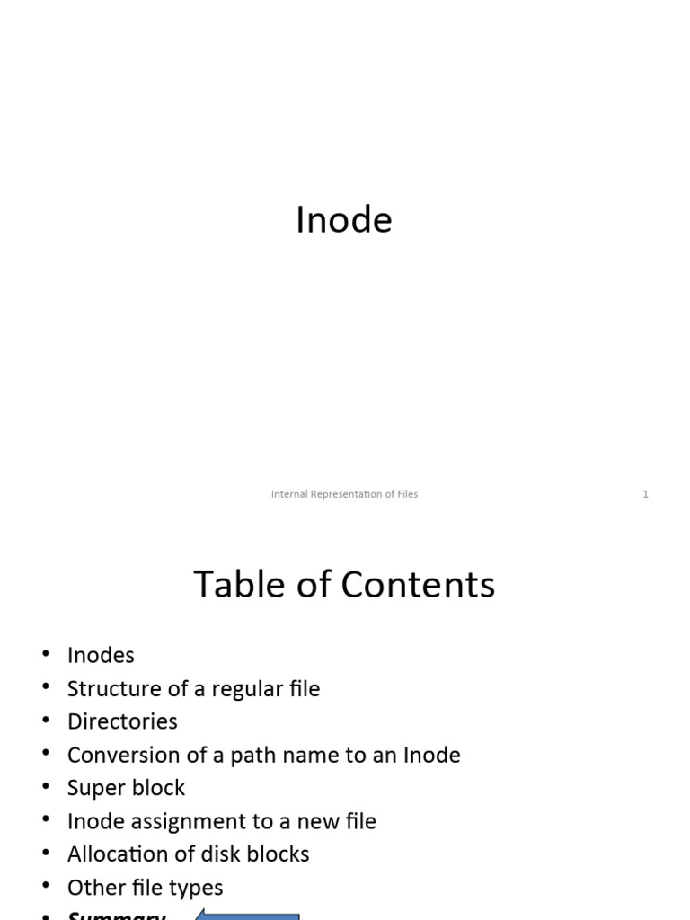 L4 - Chpater 4 Int Repreof File Inode | PDF | Computer File | File System