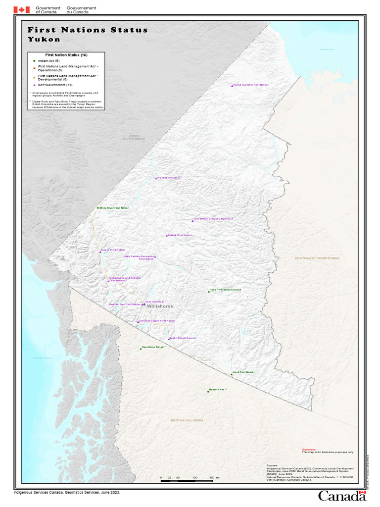 Map Room FN Can Yk 1673889392768 Eng | PDF | First Nations | Yukon