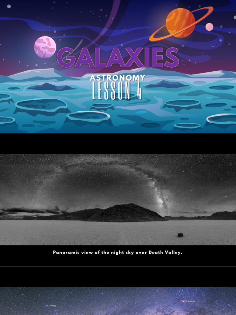 Lesson 4 - Galaxies | PDF | Galaxy | Milky Way
