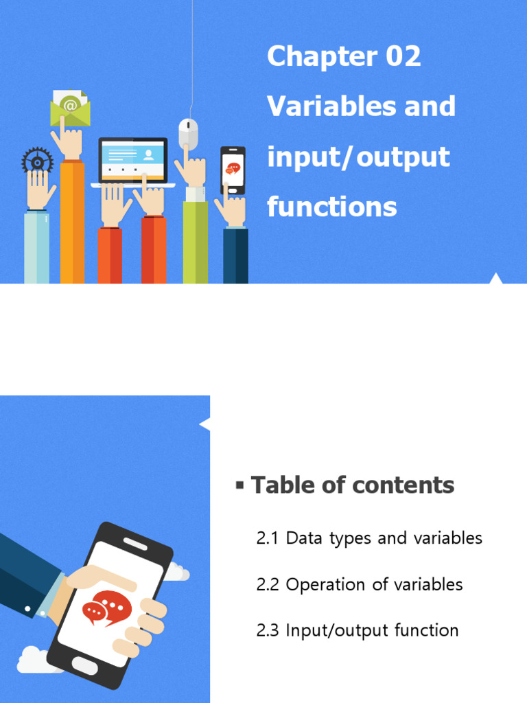 Ai02 Variables And Input Output Functions Pdf Boolean Data Type 5877