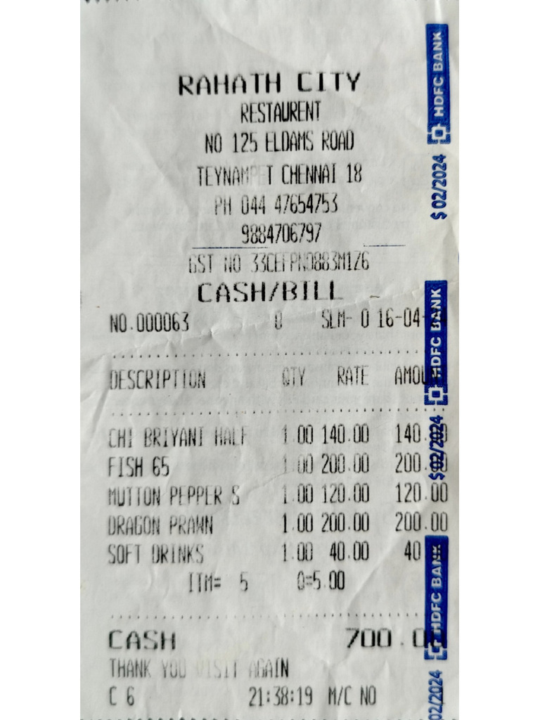 Food Bill Consolidated-5 | PDF